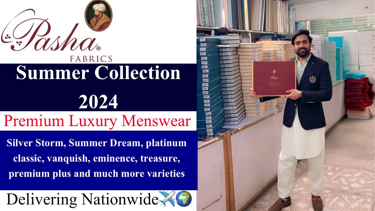 Pasha Fabrics || Summer Collection 2024 | all varieties available # ...