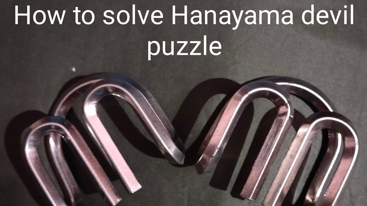 Double M metal puzzle solution|Hanayama|Malayalam. - YouTube