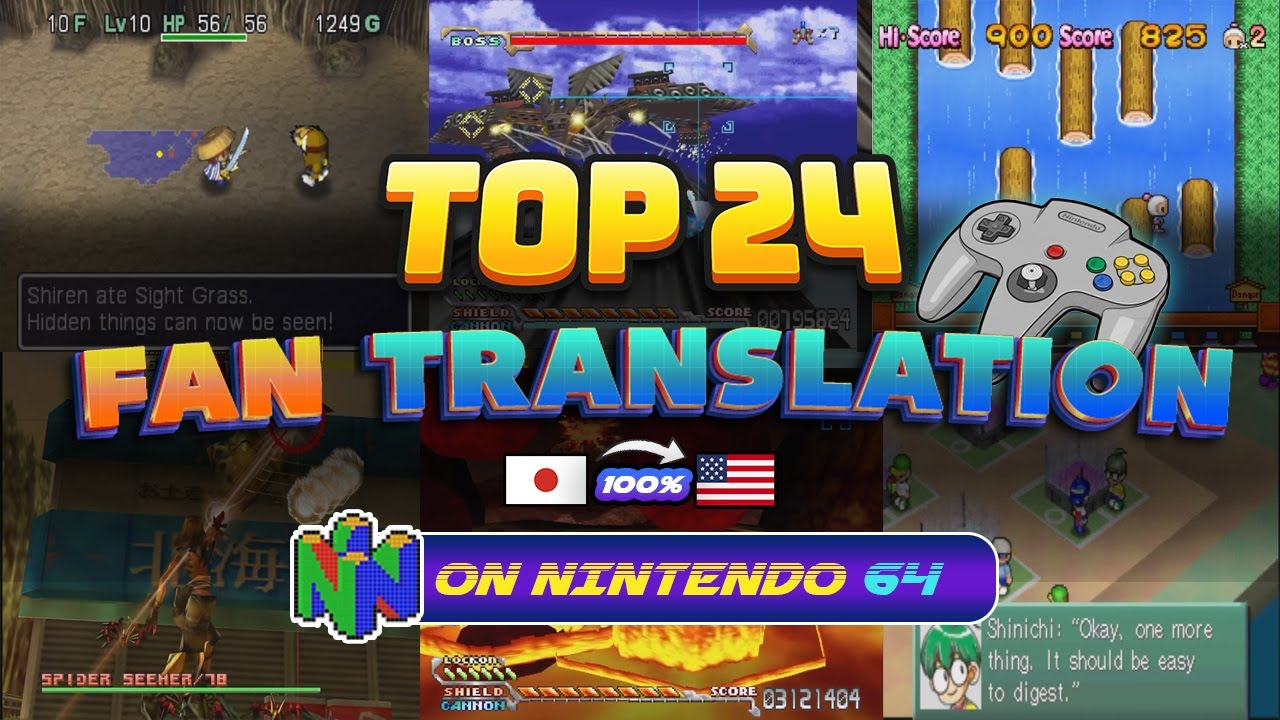 24 Best Nintendo 64 Fan Translation Games - N64 Hidden Gems you’ve ...