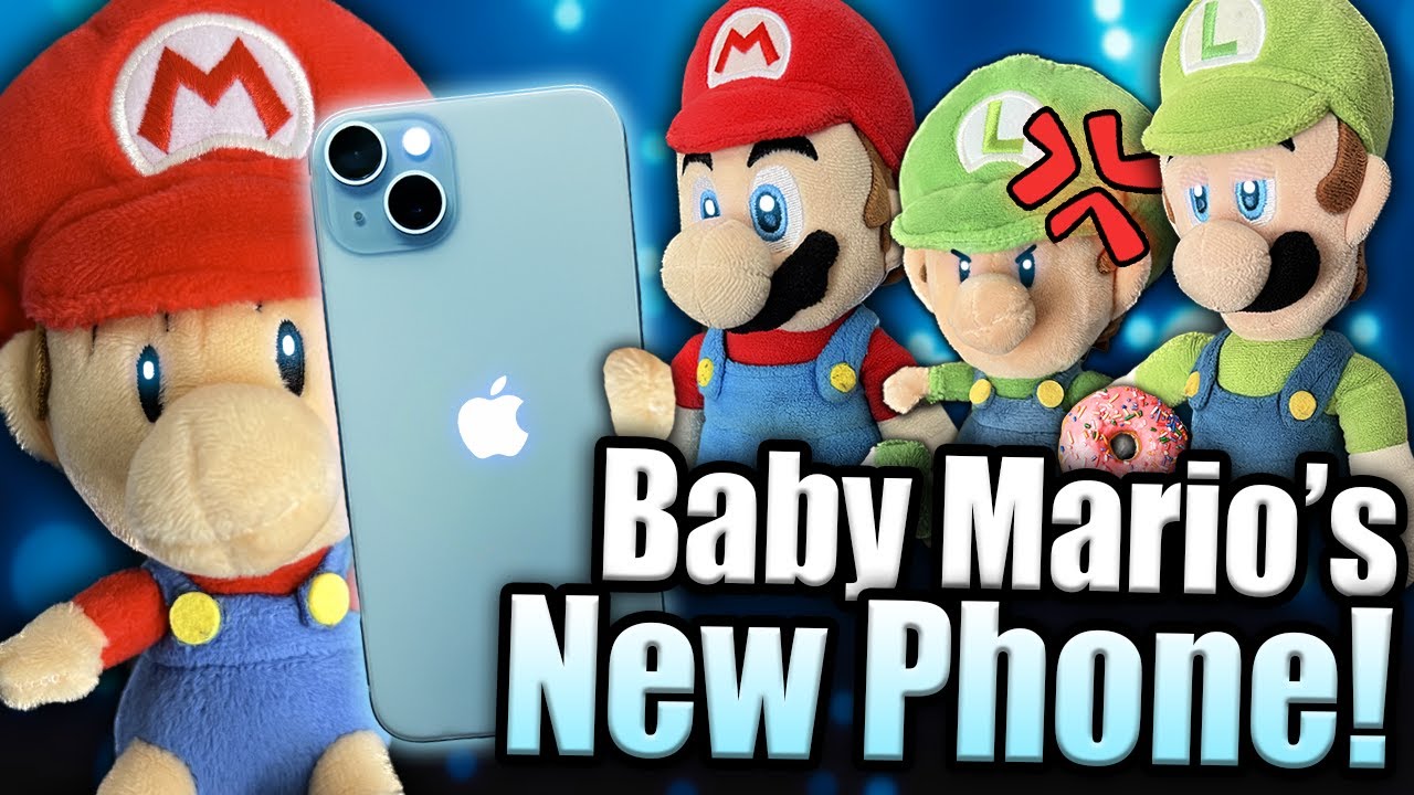 AMB - Baby Mario’s New Phone! - YouTube
