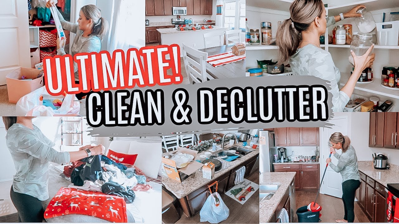 ULTIMATE CLEAN WITH ME 2019// EXTREME CLEAN, DECLUTTER, ORGANIZE ...