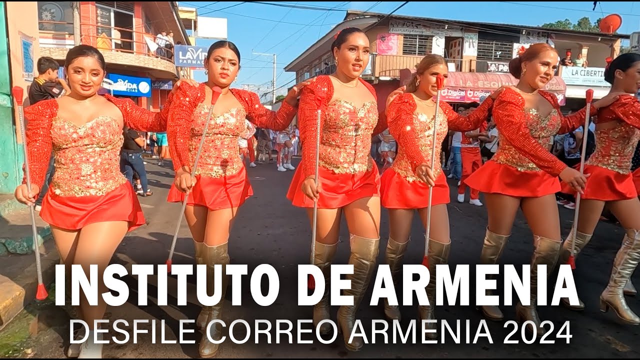 INSTITUTO NACIONAL DE ARMENIA INA | Desfile del Correo Armenia 2024 ...
