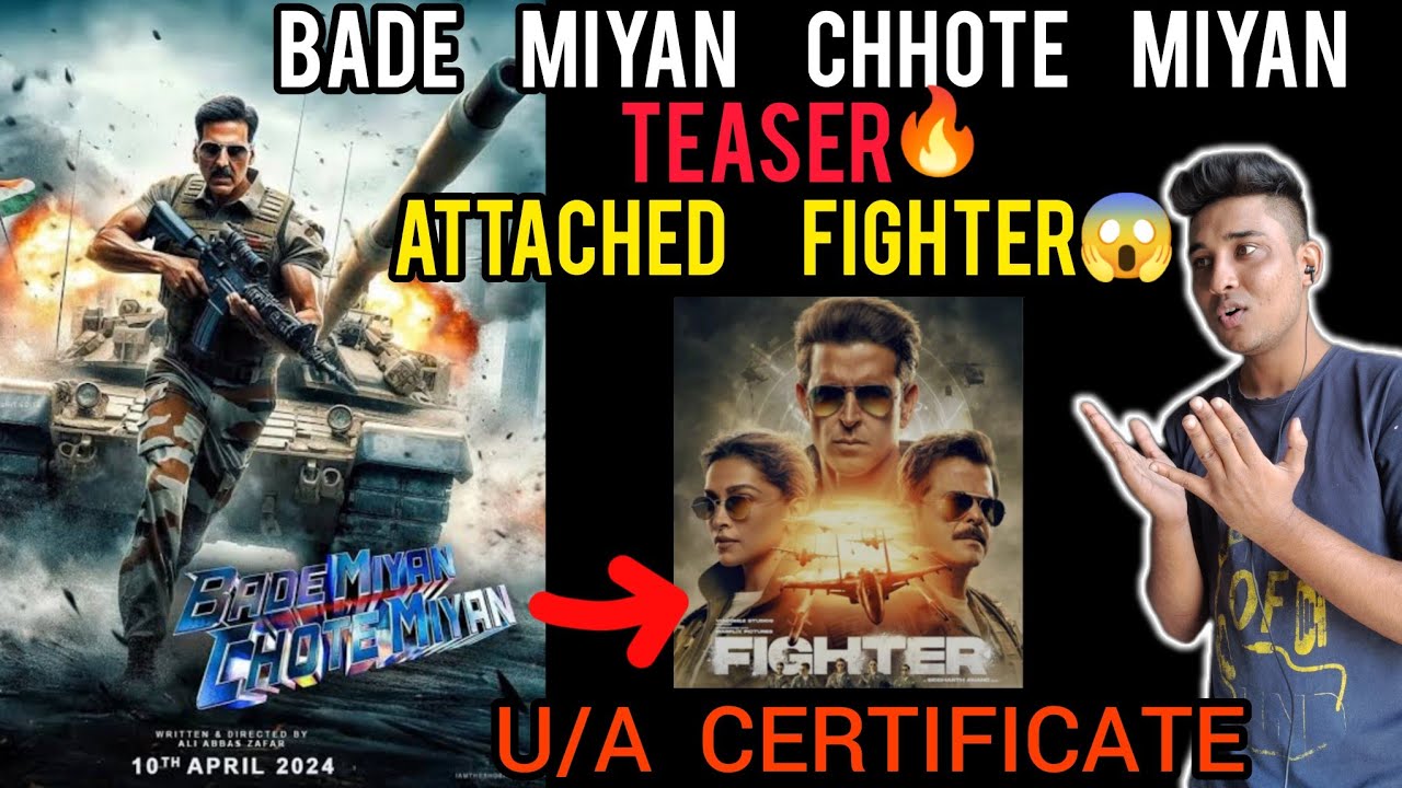 Bade Miyan Chhote Miya Teaser Attach Fighter |BMCM Teaser UA ...