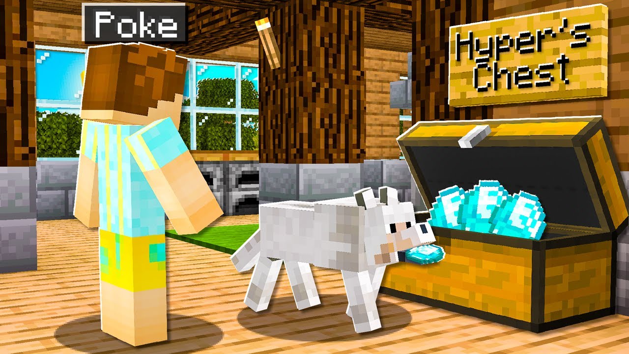 Teaching DOGS To Steal Diamonds In Minecraft! - YouTube