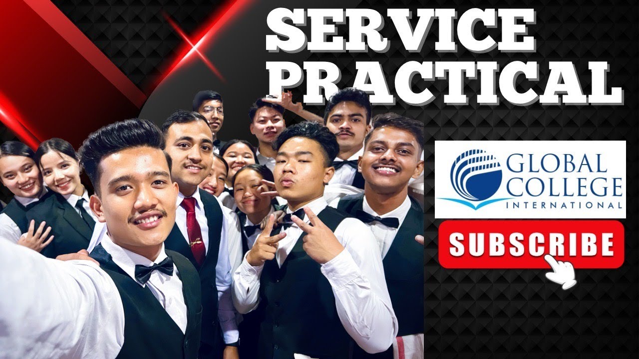 BHM Service Practical In Global College International ||Sujal Vlogs|| - YouTube