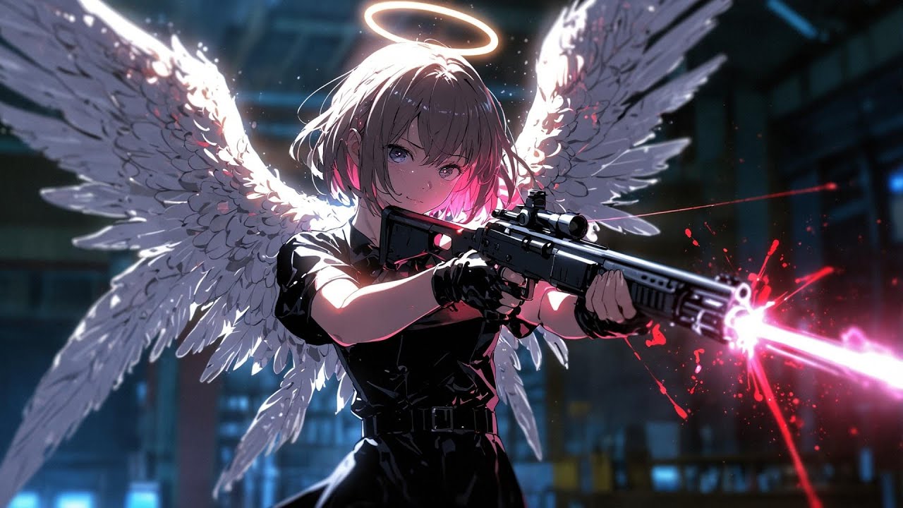 Nightcore Angel With A Shotgun【BY】 - YouTube
