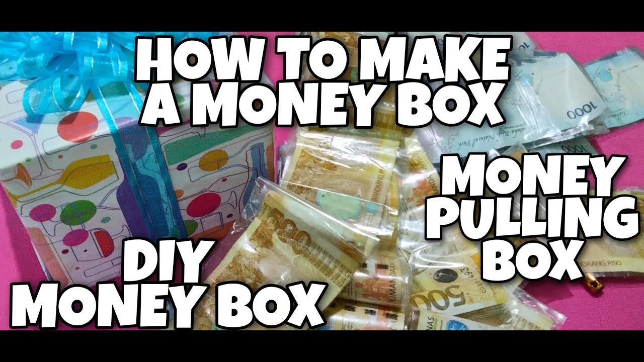 HOW TO MAKE A MONEY PULLING BOX | DIY MONEY BOX | MONEY PULLING BOX ...