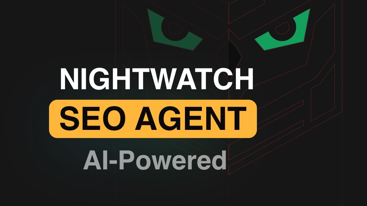 NightOwl SEO Agent by Nightwatch - YouTube