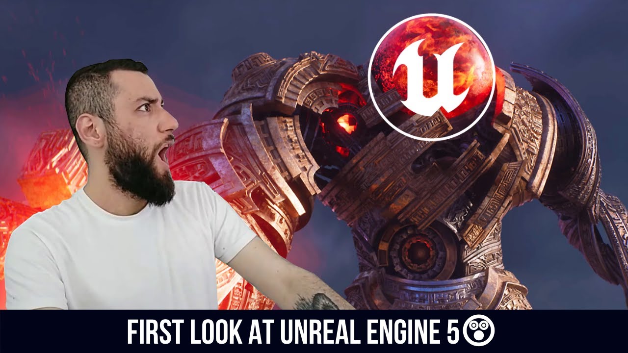 Unreal Engine 5 Early Access First Look 🤯 GTX 1080 Ti - YouTube