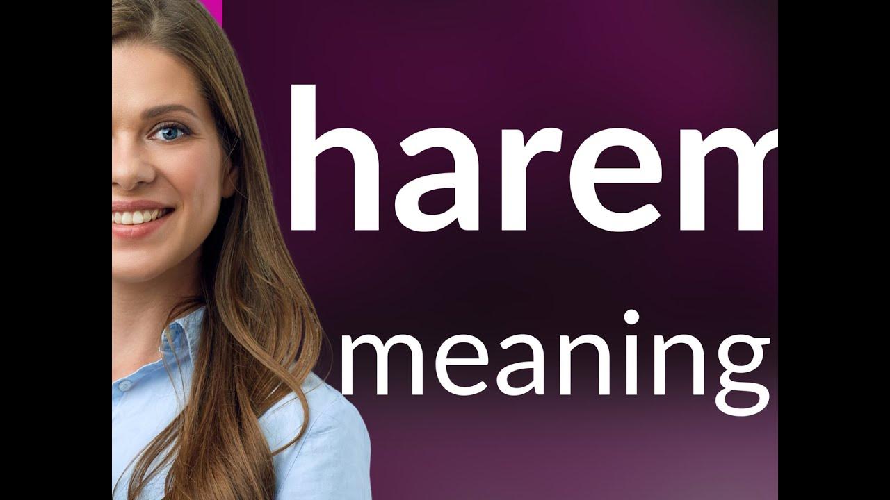 Harem Meaning Of HAREM YouTube harem-meaning-of-harem-youtube