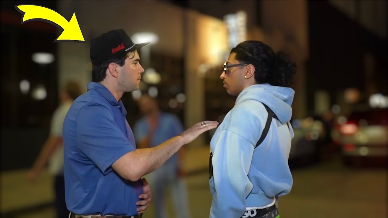 Drunk Guy Hates The Camera! - YouTube