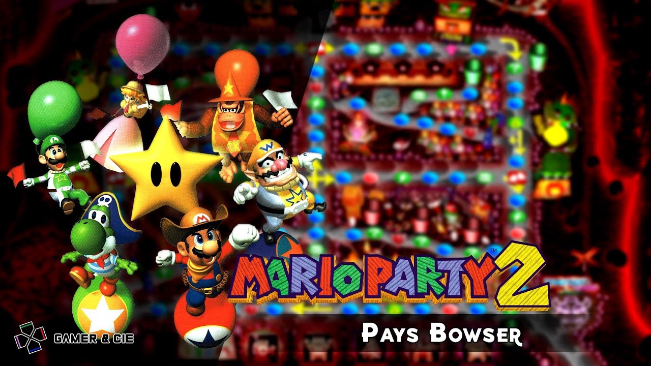 Mario Party 2 (2000) - Pays Bowser - YouTube