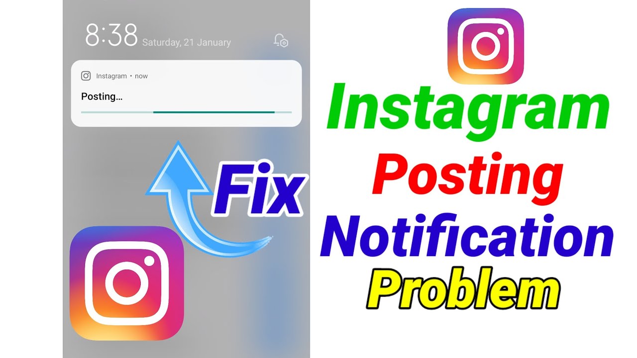 Instagram posting notification problem solve/Instagram posting ...