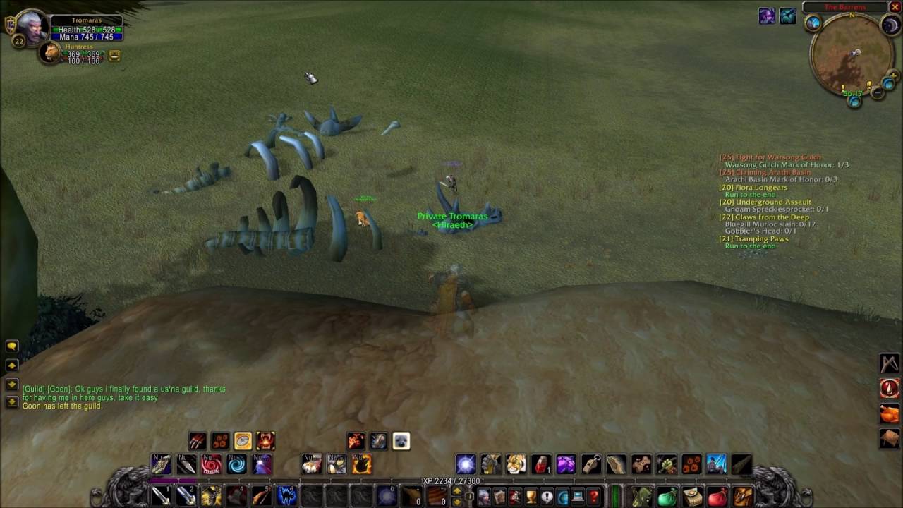 Taming Echeyakee as an Alliance Night Elf - YouTube
