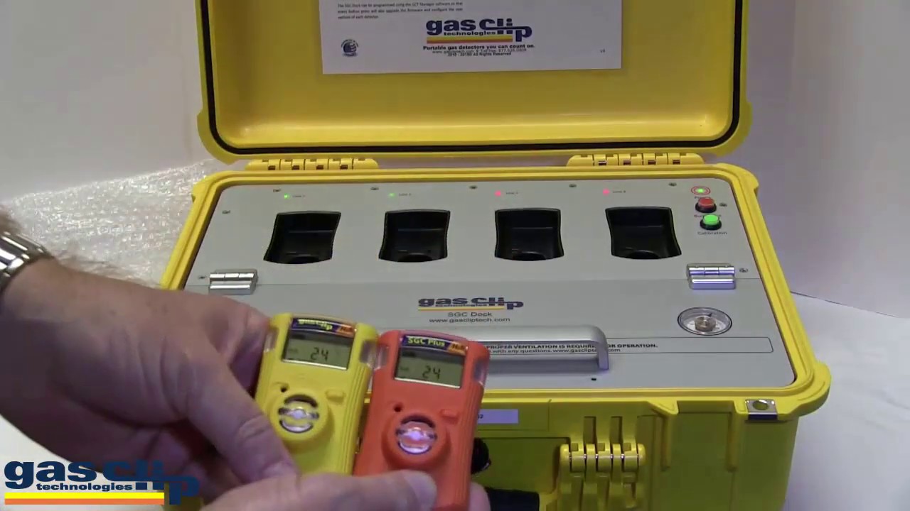GasClip Single Gas Clip 02, CO, H2S Gas Monitor - YouTube