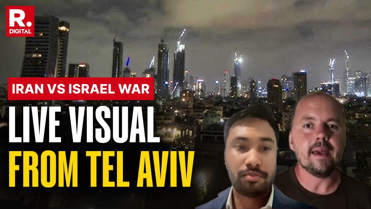 Iran vs Israel War Latest Update: Live Visual From Tel Aviv | Republic ...
