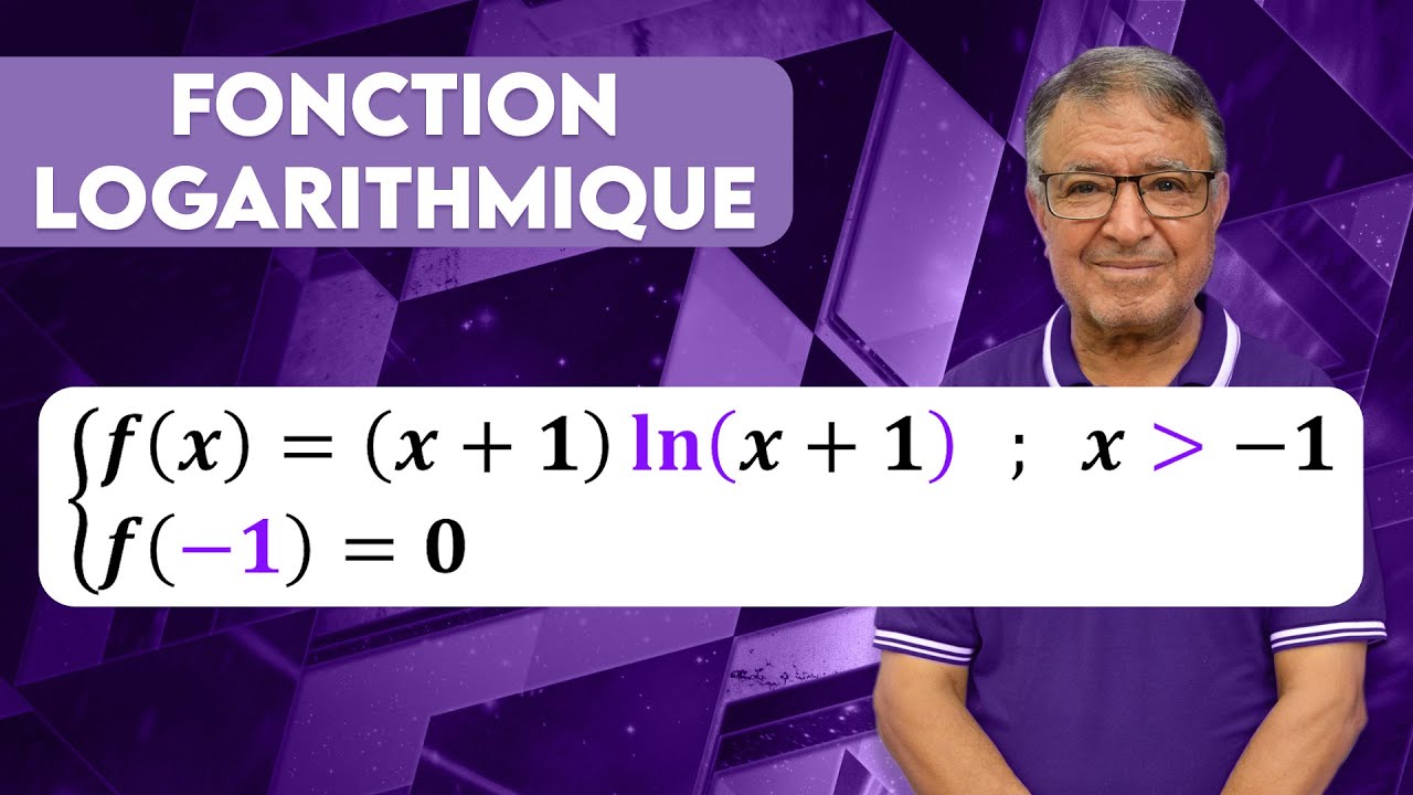 Fonction logarithmique : Graphique, dérivabilité, variation – Bac - YouTube