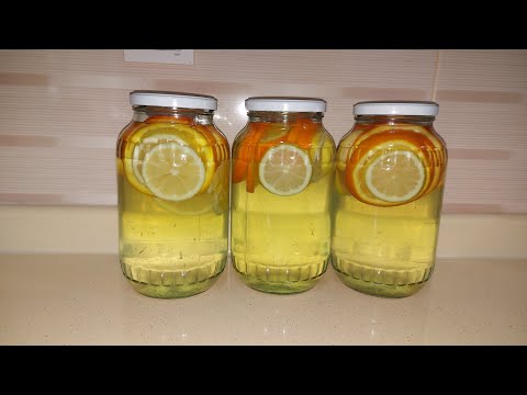 Portağal kompotu.  Apelsin kompotu. Fanta dadında kompot