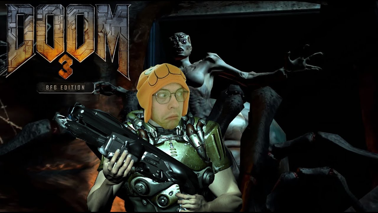 Boss Fight Time! Doom 3 - Part 4 - YouTube