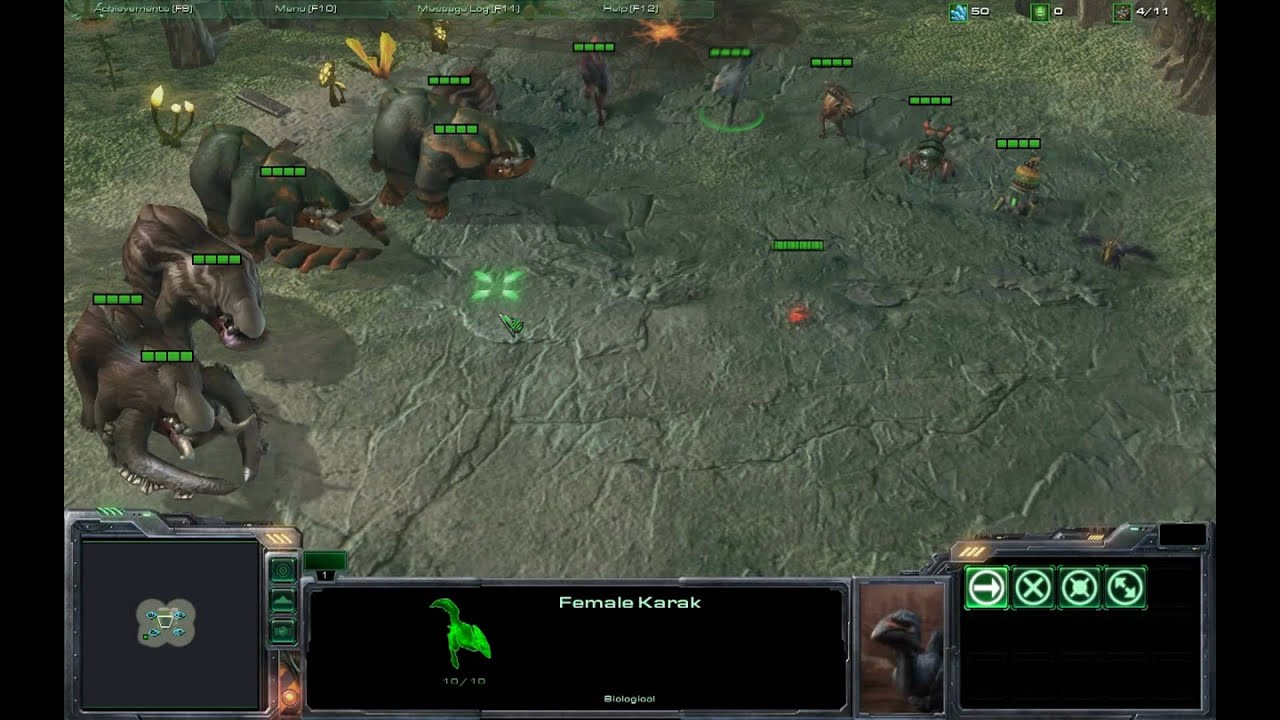 Starcraft 2 - Beta - Critters (In Game) - YouTube