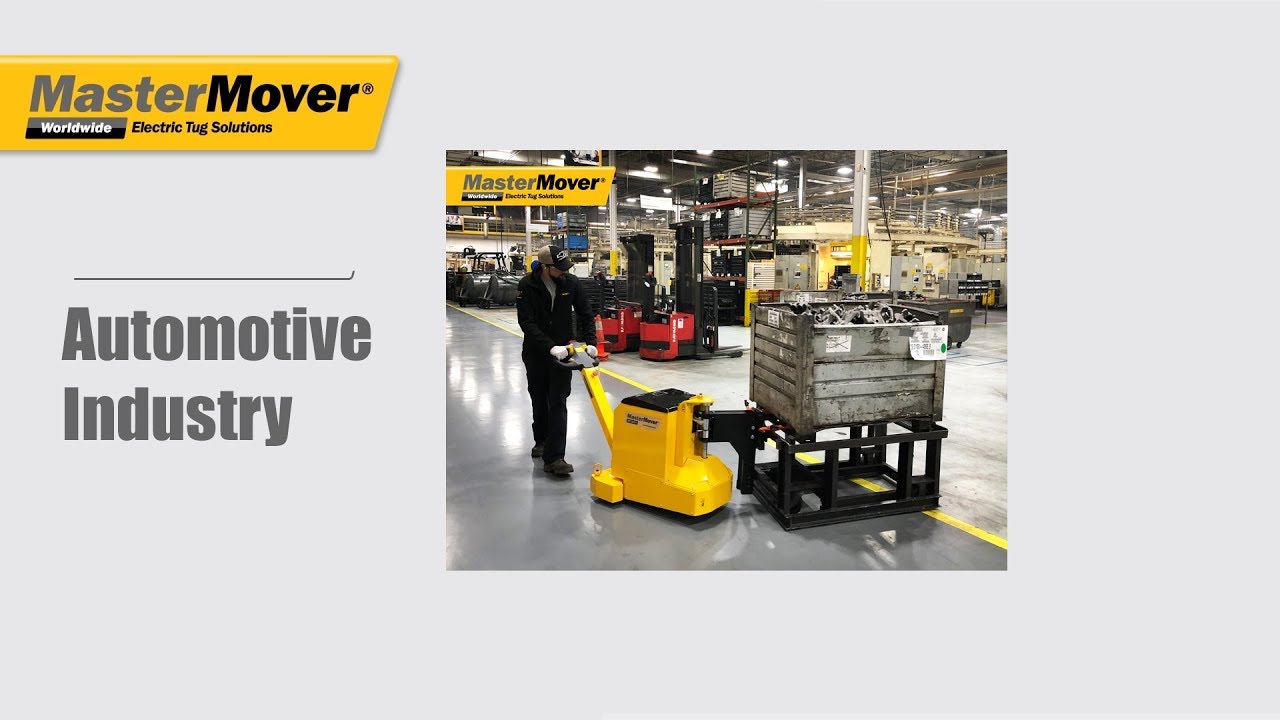 MasterMover Electric #Tugs Operation In The #Automotive Industry (HD ...