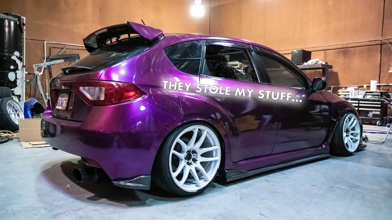 The Subaru Got BROKEN INTO... - YouTube