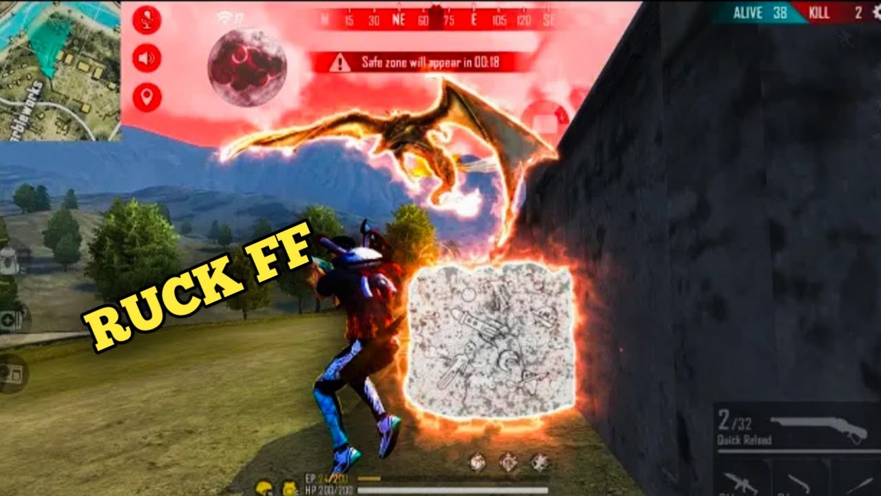 Ruck ff gameplay -Garena Free Fire - Op Ruck ff Headshot - YouTube
