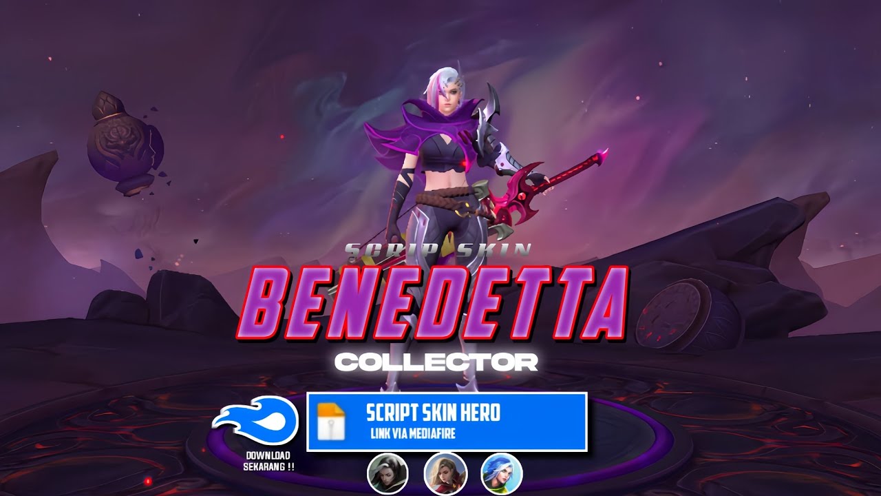New Script Skin Benedetta Collector No Password | Full Effect Voice ...