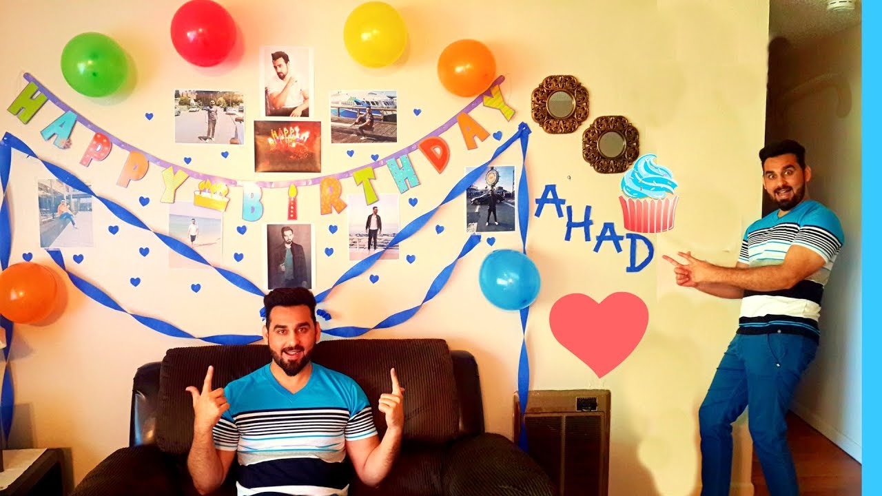 She Surprised Me On My Birthday | Ahad Amin VLogs - YouTube