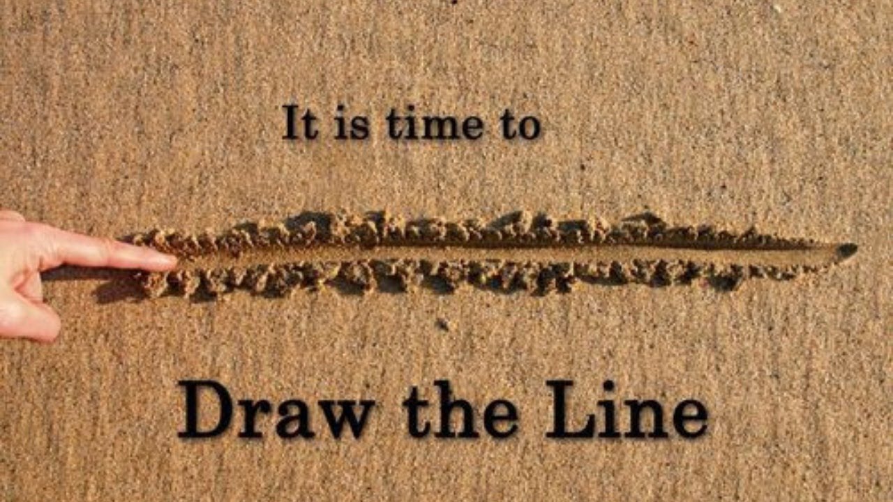 It's Time To Draw The Line! - YouTube