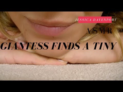 ASMR~Nurturing Giantess finds Tiny Person~Carpet Sounds~
