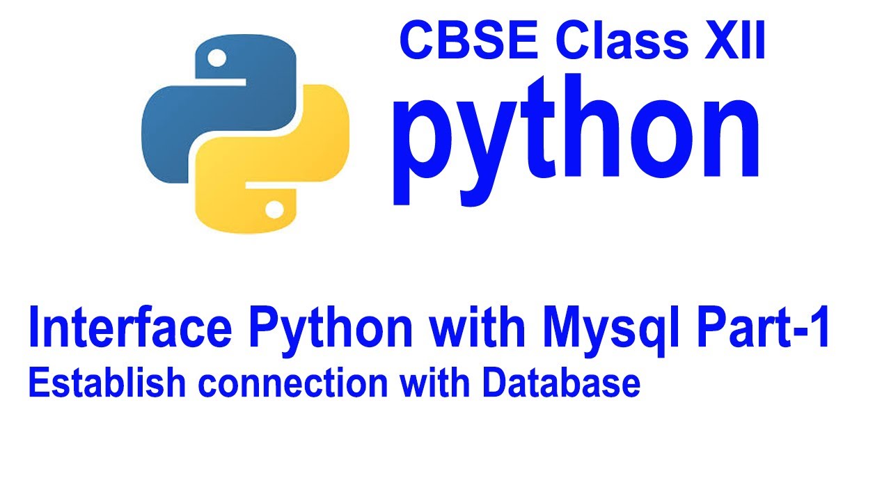 Establish Connection with Mysql Database - YouTube