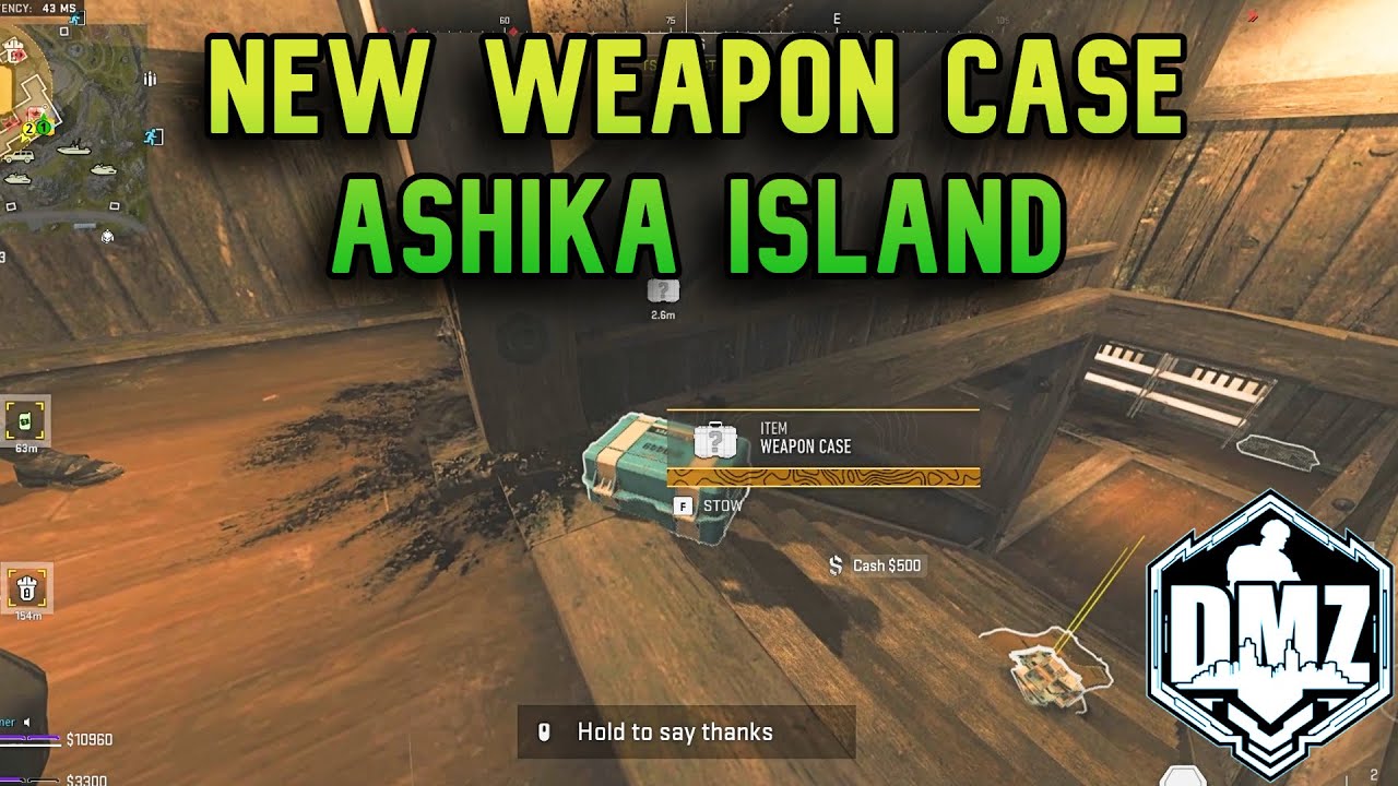 Ashika Island dmz first weapon case 1 out of 7 - YouTube