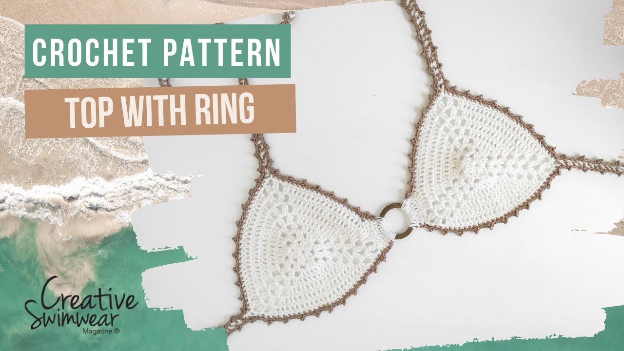 Crochet Top tutorial | How to crochet with a ring ! #crochetpattern # ...