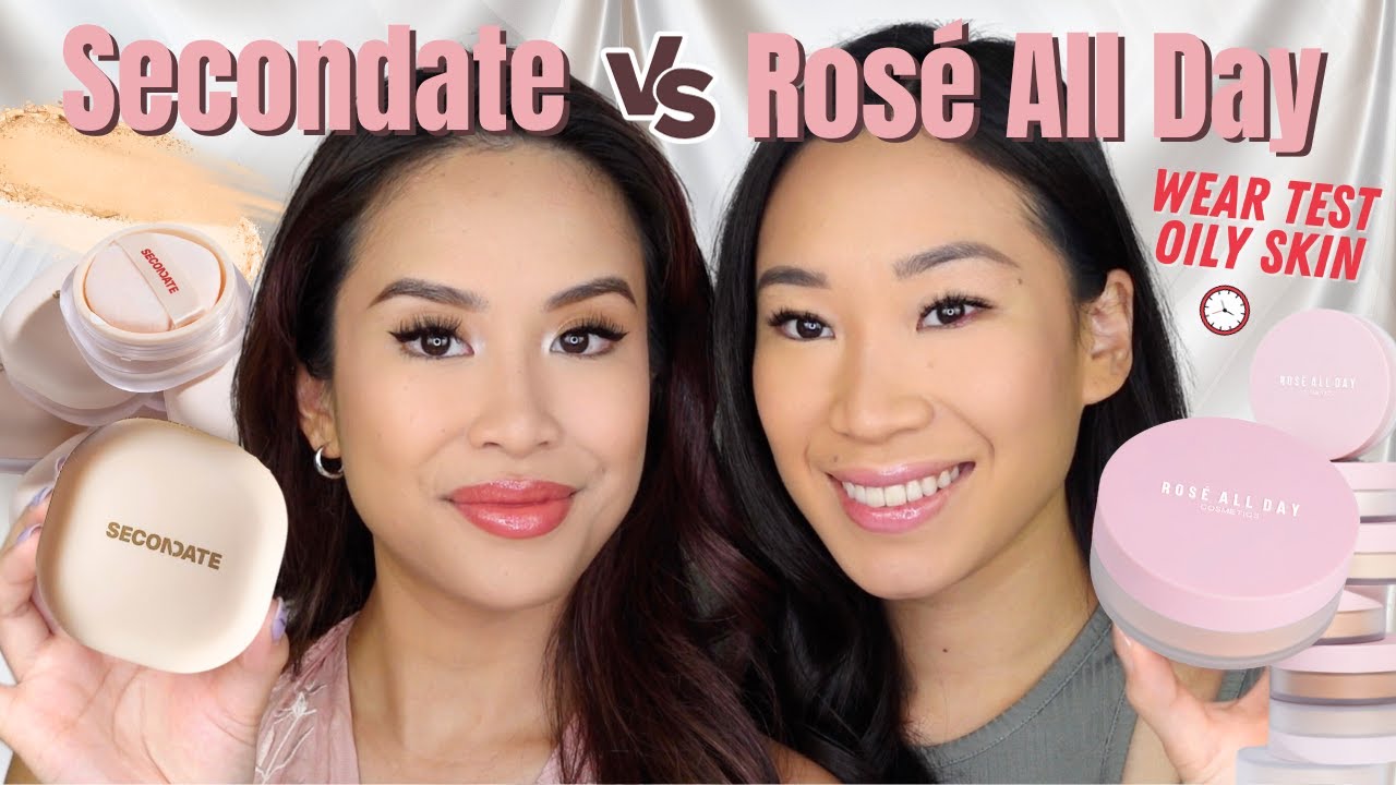 SECONDATE vs. ROSE ALL DAY Loose Powder Battle! | FULL REVIEW + WEAR ...