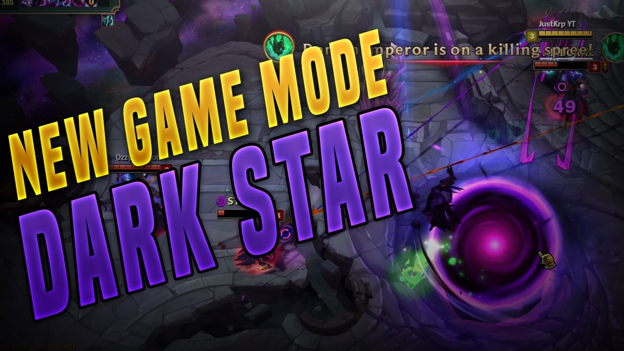 NEW DARK STAR GAME MODE - Dark Star Singularity Gameplay - League of ...