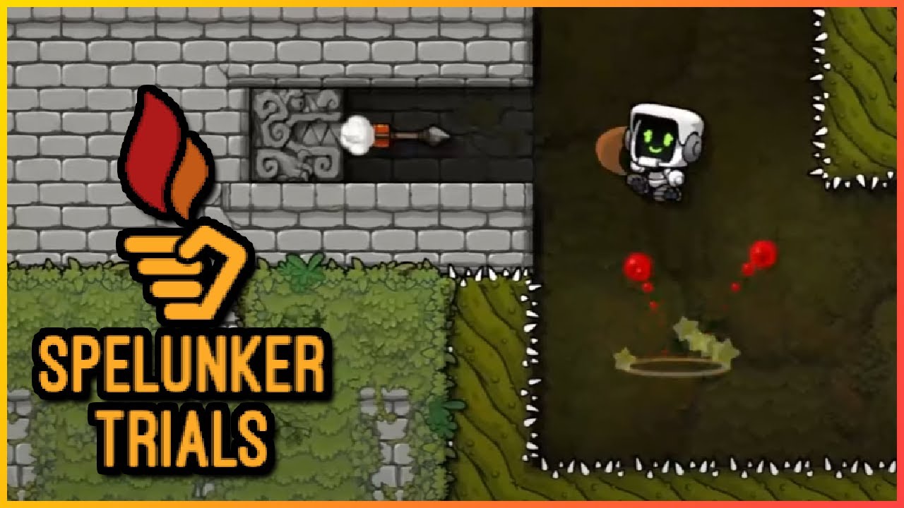 Blind Spelunker Trials Full Playthrough - Spelunky 2 - YouTube