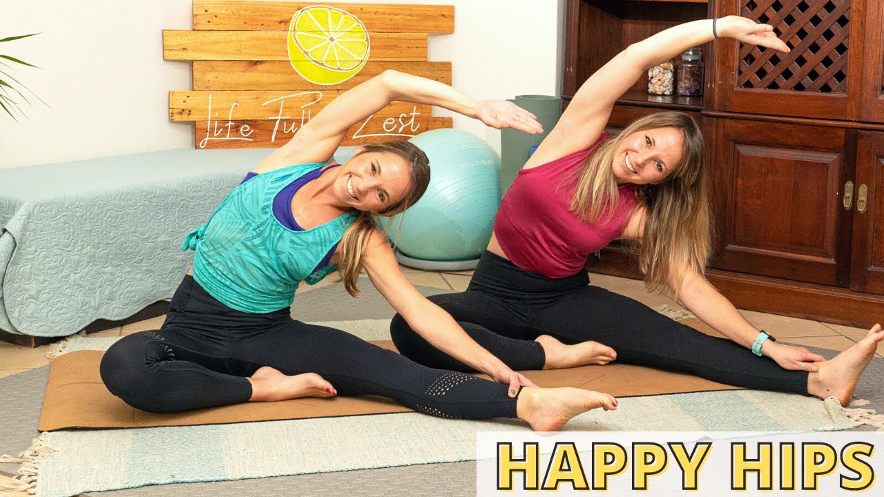 5 Exercises to Loosen Tight Hips [at Home] - YouTube