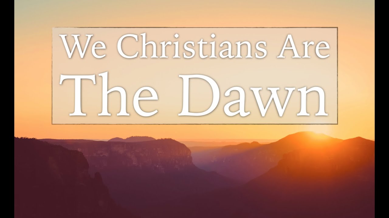 Fr. Marc Cramer - We Christians Are the Dawn - YouTube