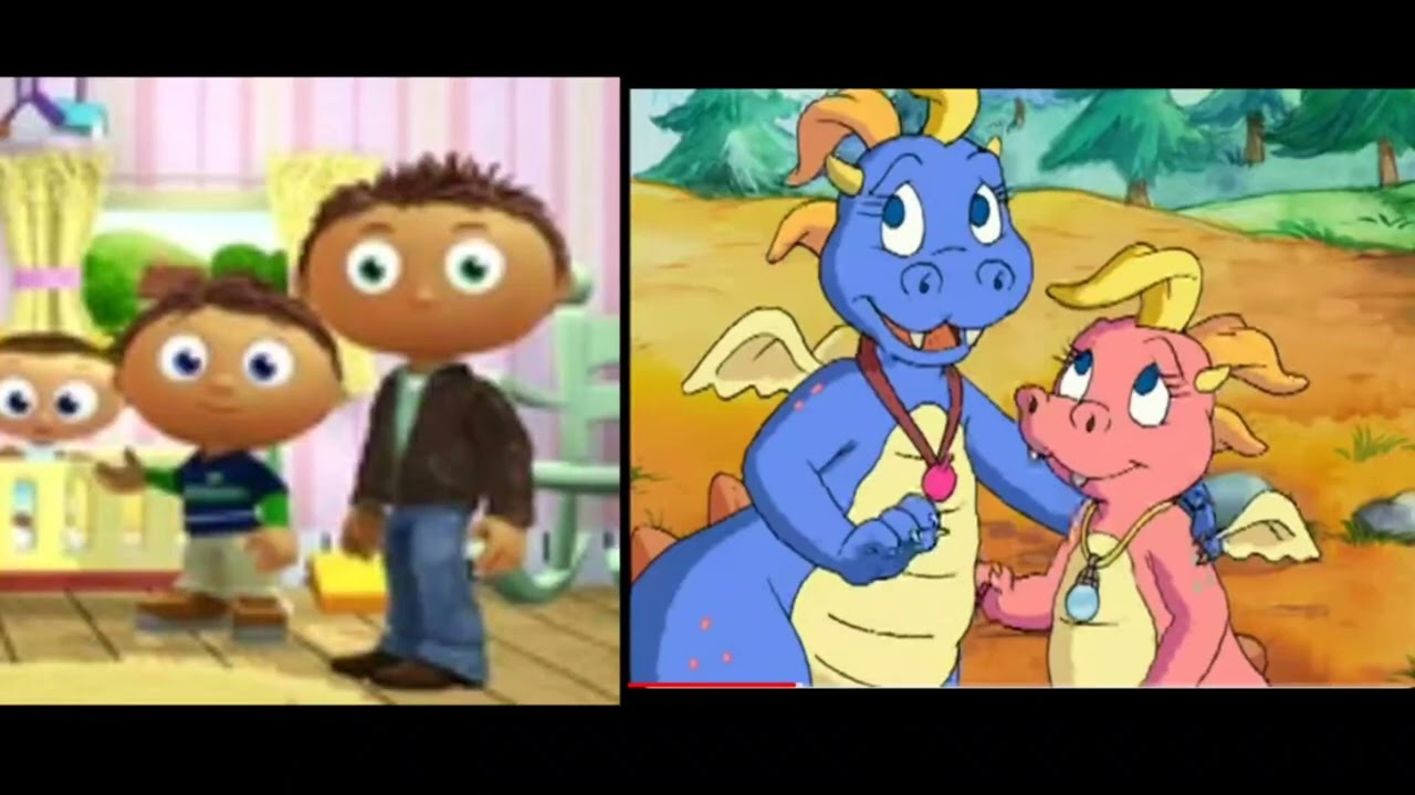 Me and my little sister met Whyatt and Jack in Super Why - YouTube