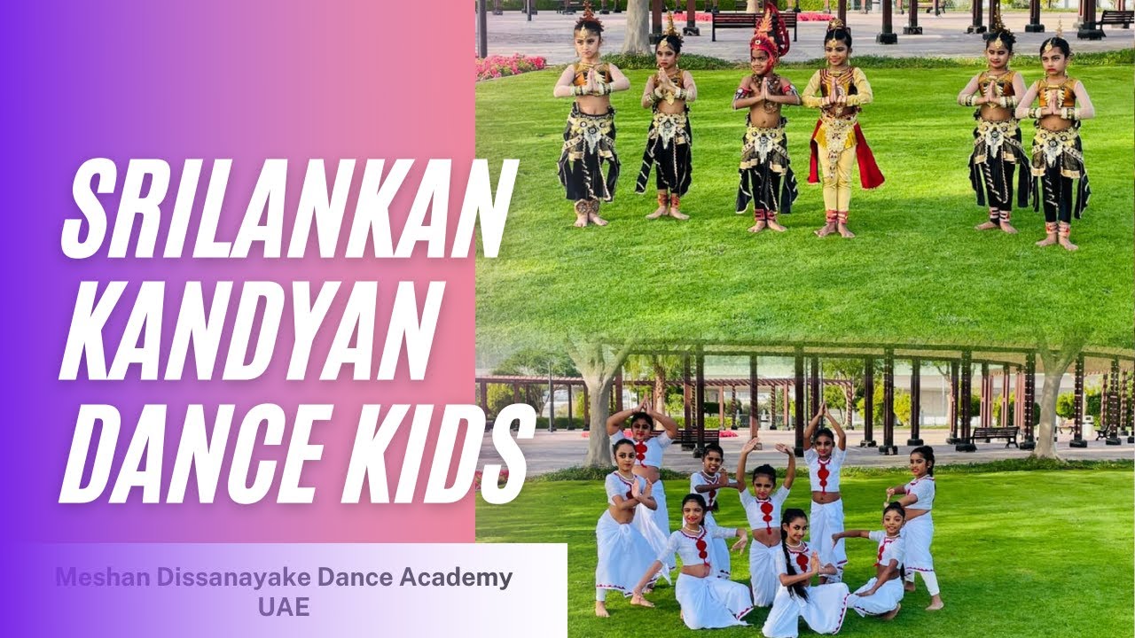 Srilankan Kandyan Dance Kids | Pooja & Gajaga Dance | Meshan ...
