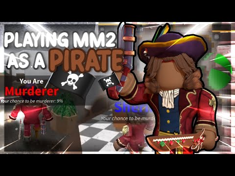Playing Mm2 As A Pirate || Beating Campers And Teamers || Xbox Gameplay