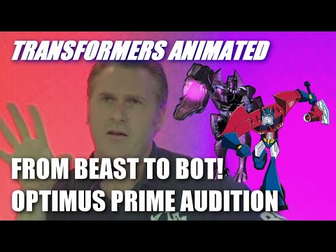 From Beast to Bot: David Kaye's Transformers Animated Optimus Prime Audition.