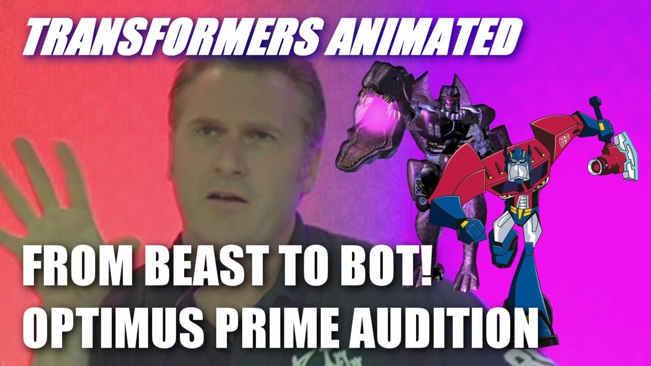 From Beast to Bot: David Kaye's Transformers Animated Optimus Prime ...
