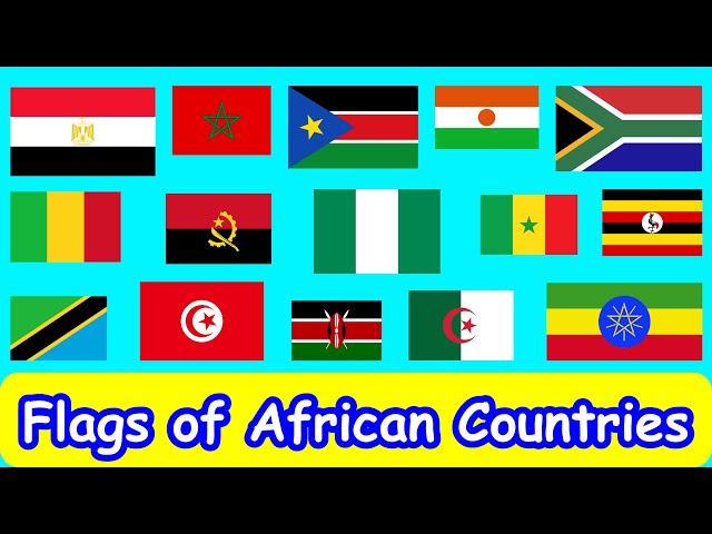 Flags Of African Countries Without Names