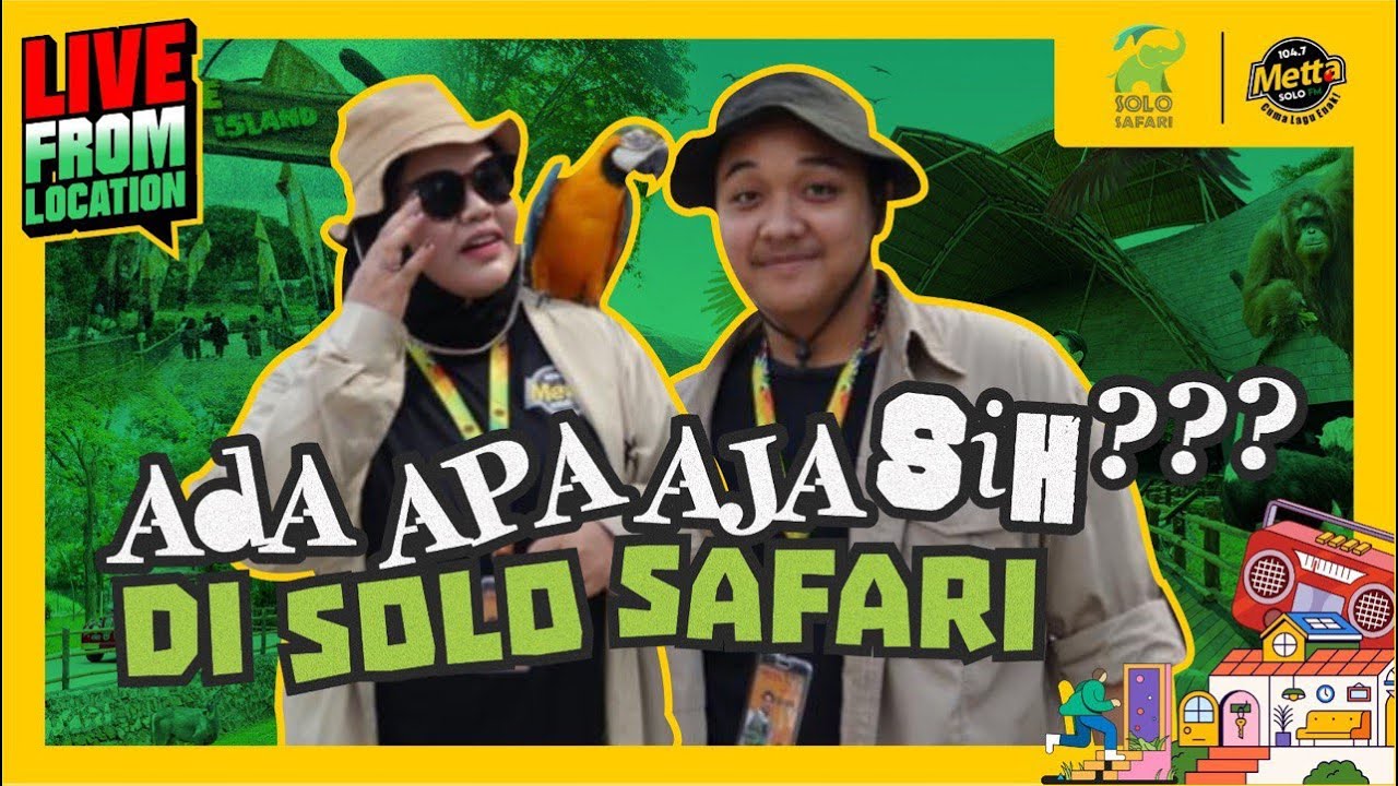 ADA APA AJA SIH DI SOLO SAFARI ??? - YouTube