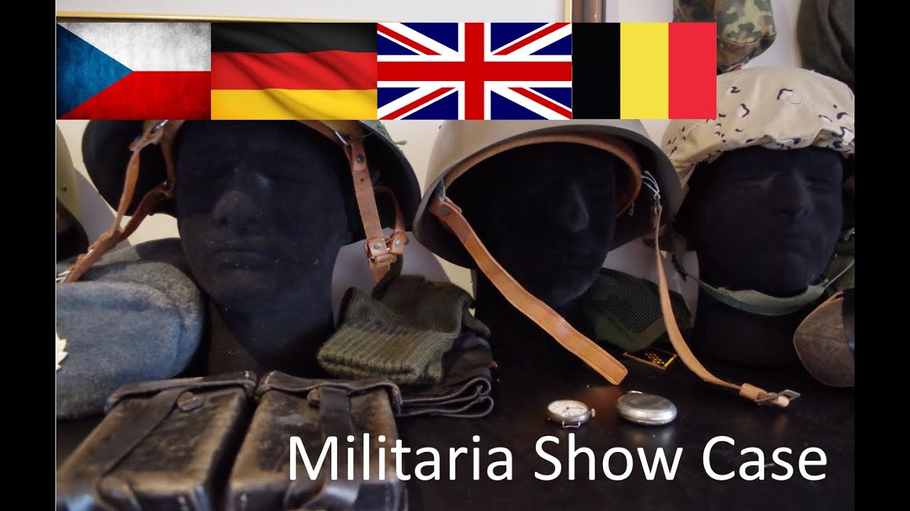 Lots of Militaria Show Case (WW1) (surplus) - YouTube