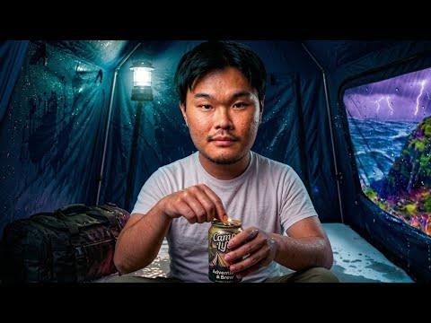 DISASTER ON DAY 2! Riding Across Japan in a Torrential Storm・Solo Camp