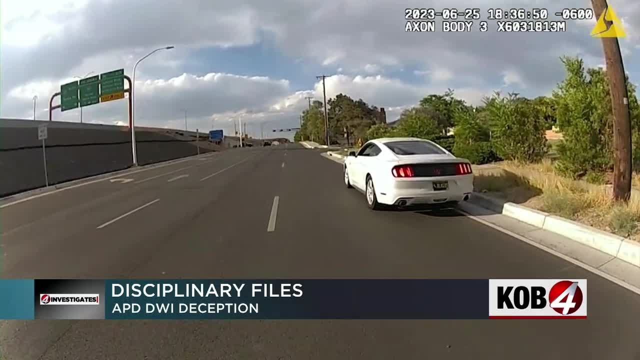 Disciplinary files of APD officers involved in DWI unit scandal - YouTube