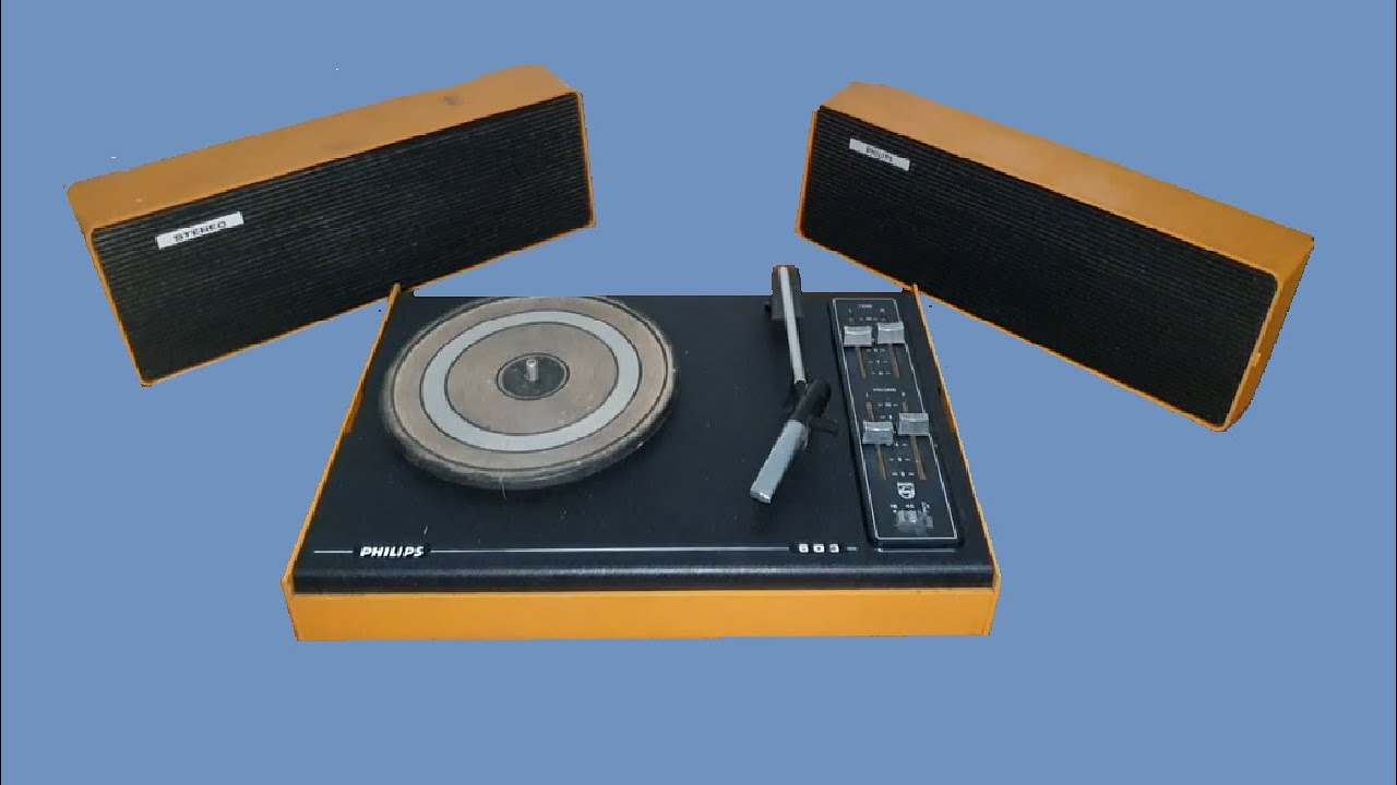 Análise: Vitrola Philips 603 (1974) - YouTube